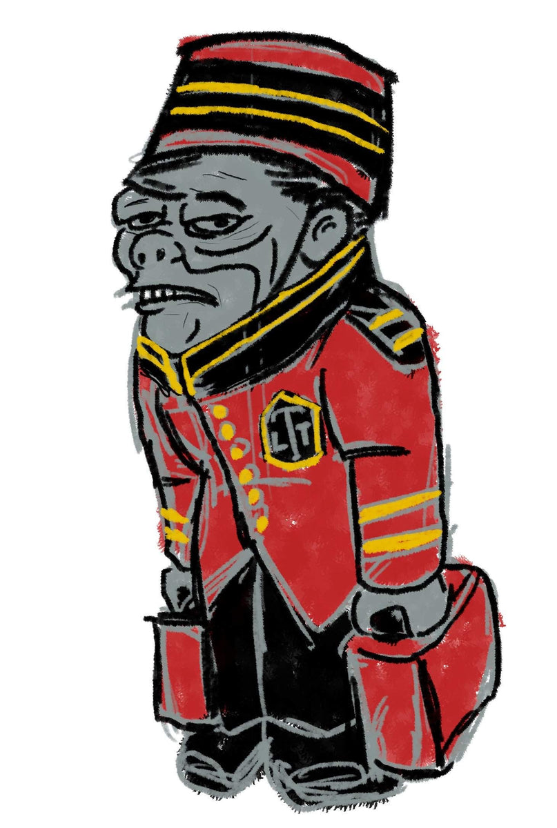 Zombie Bellhop (Shipping Included – Lost Temple Traders
